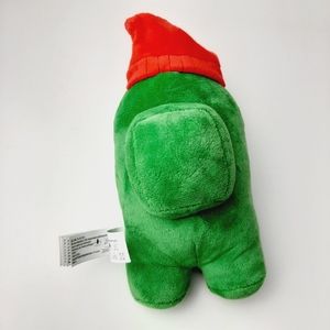 innersloth | Toys | 4 For 2 Among Us Green W Red Hat Plush Soft Kids ...